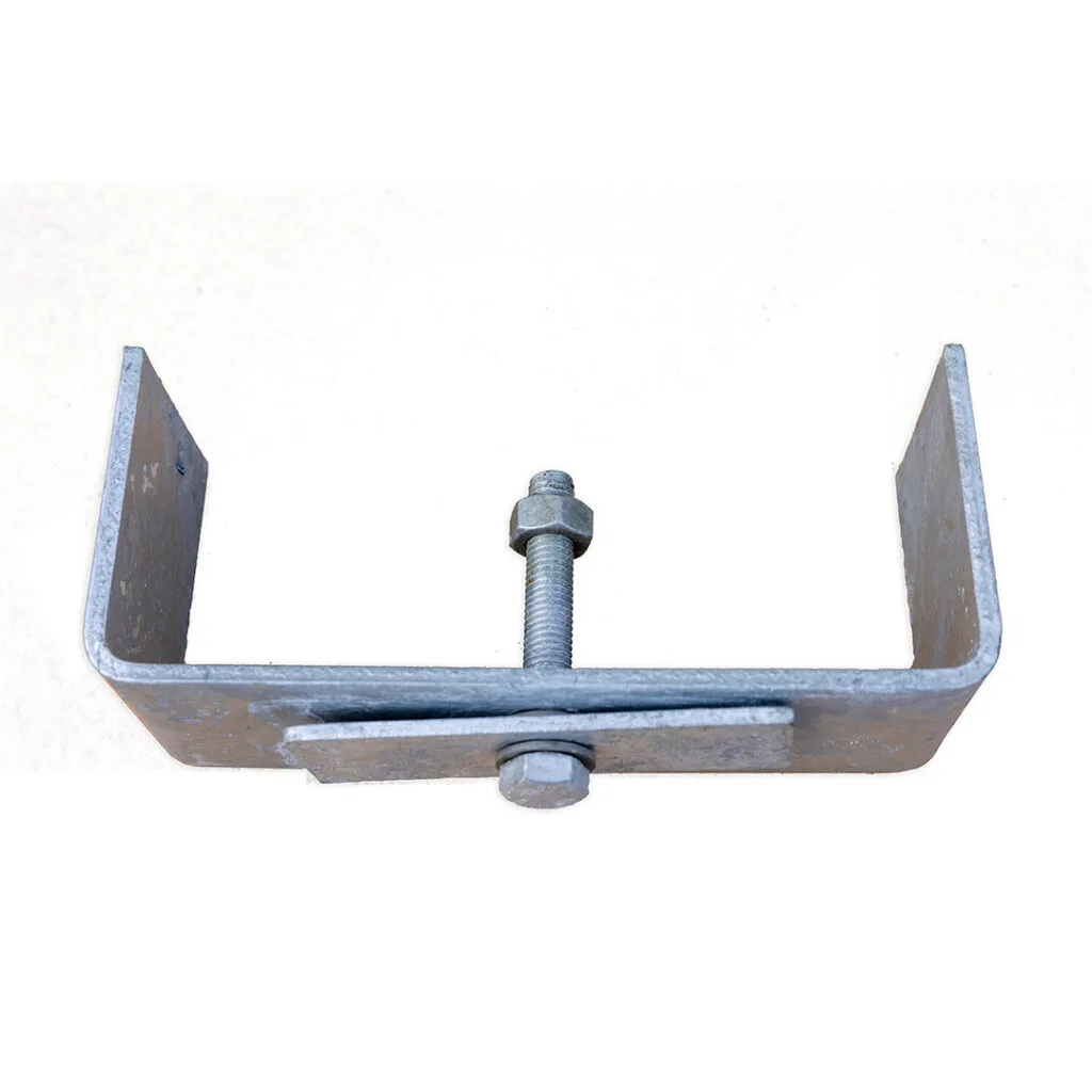 Montageset type A: lasplaat, klauw, bout, ring en moer ...